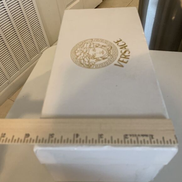 Versace | Other | Vintage Empty Versace Shoe Box White Gold Logo 997208 ...
